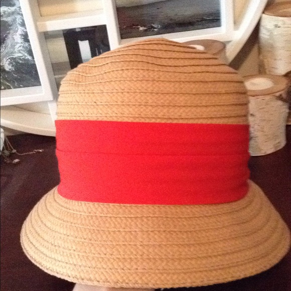 Merona | Accessories | Collapsible Red Ribbon Hat | Poshmark